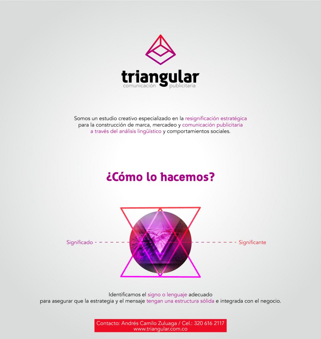 Triangular «Publicidad y Estrategia» | Ph y Gestión